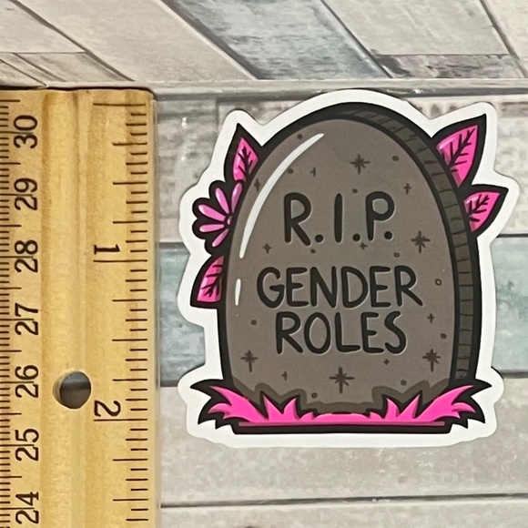 Office | 110 Empowering Feminist Reusable Waterproof Vinyl Sticker ...